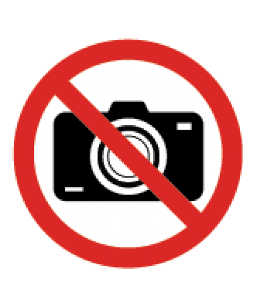 Ženklas draudžiama fotografuoti