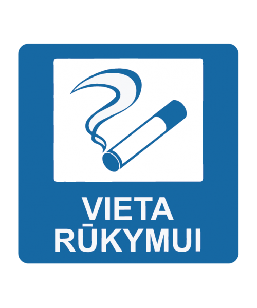 Ženklas Rūkymo vieta